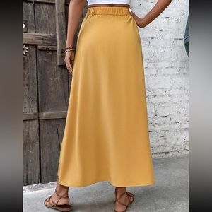 Accessories | Boho Button Front Maxi Skirt | Poshmark